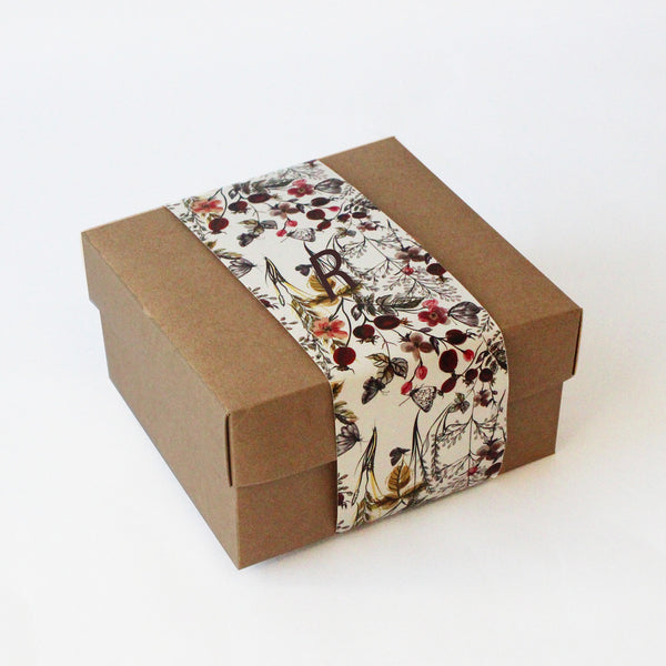 Kraft 6x6x3 Box with Personalized Wrap, More Colors Available – It's a ...